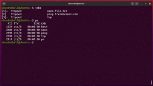 How to Suspend and Resume a Process in Linux