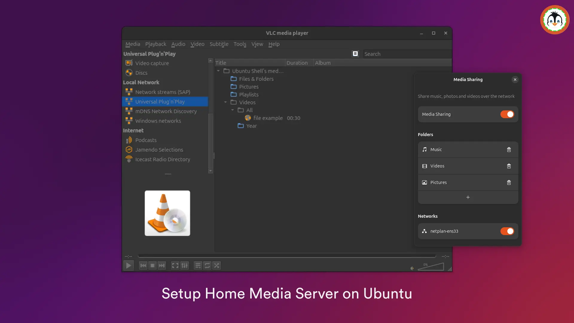 How to Setup Rygel Media Server on Ubuntu